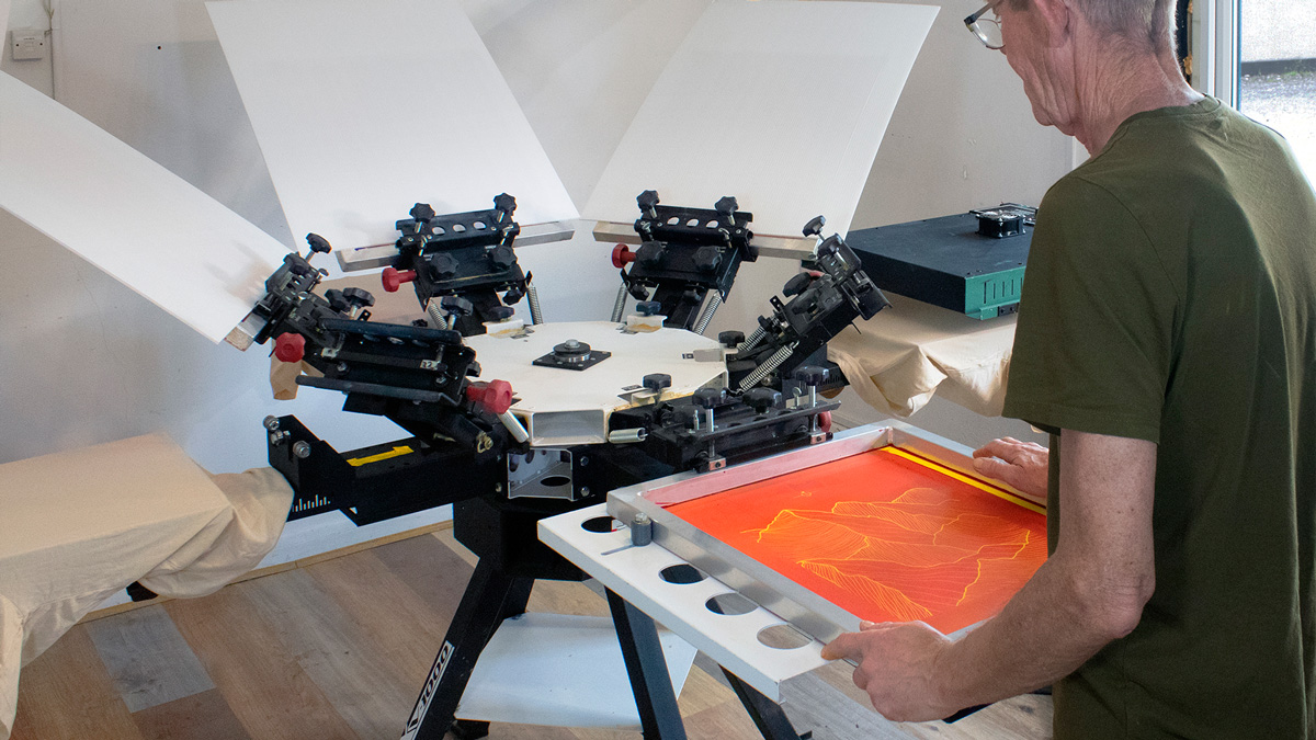 UK-Based Printer Finds Zen in Manual Screen Printing Process - Vastex ...